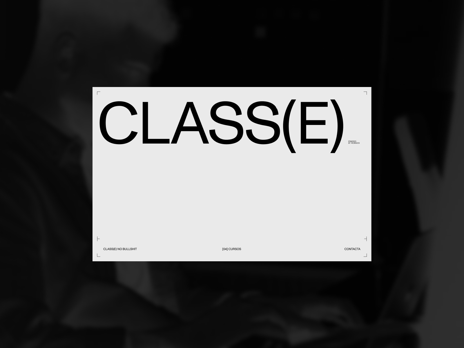Classe Website By Eva Sánchez On Dribbble